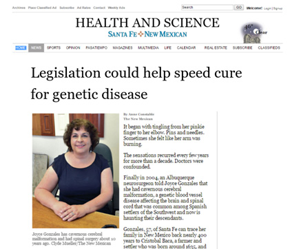 *2018 Update for The Common Hispanic Mutation – The Baca Family ...